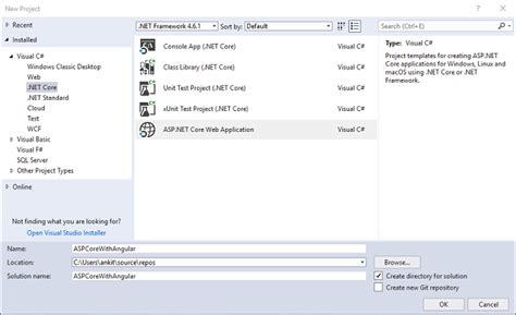crud operations with asp core using angular 5 and ado
