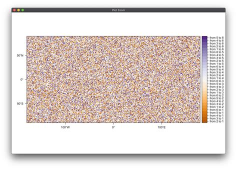 raster how to visualize data for a specific class in