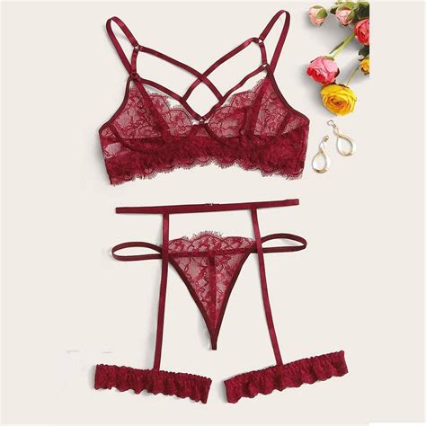 Hanomes Dessous Strapse Set Erotik Reizwäsche Erotische Dessous Strings