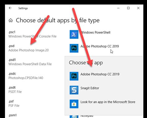 solved unable to associate files types psd and psb to pho adobe