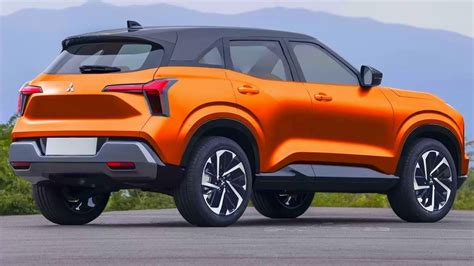 New Redesigned 2024 Mitsubishi Outlander Sport Compact Suv Interior