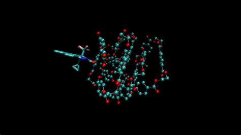 Molecular Dynamics Simulation Of Drug Uptake By Polymer Youtube