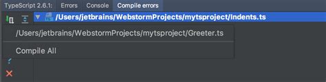 typescript help webstorm