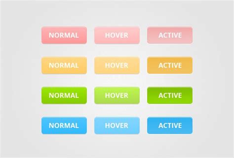 modern button styles fribly coding tutorials buttons web design