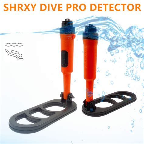 waterproof dive scuba metal detector folding version pulse coil