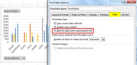 how to create pivot chart in excel step by step with