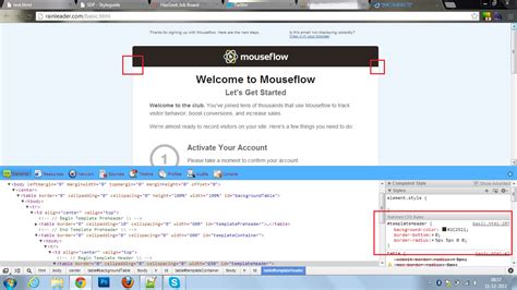 html border radius on corners of table not working