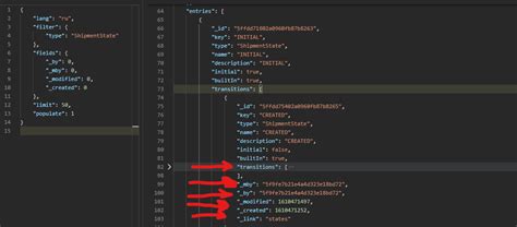 how to filter fields of nested objects collectionlink support