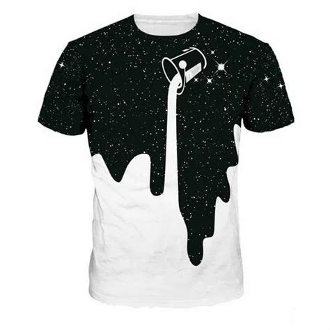 Polyester Printed Digital Sublimation T Shirt Printing Service In Pan