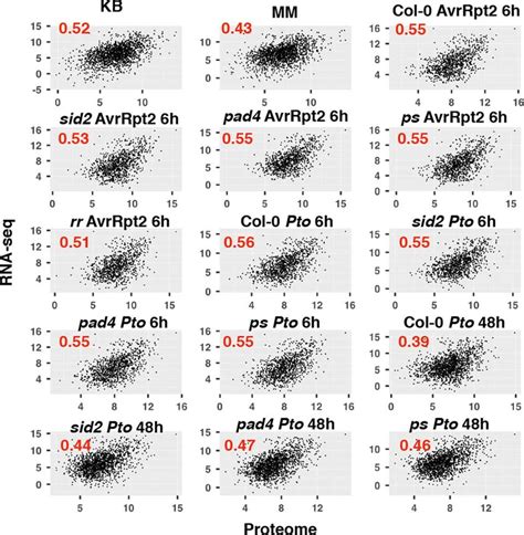 Integration Of Bacterial Transcriptome And Proteome Data Comparisons