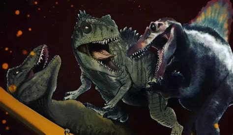 Giganotosaurus Vs T Rex Vs Spinosaurus