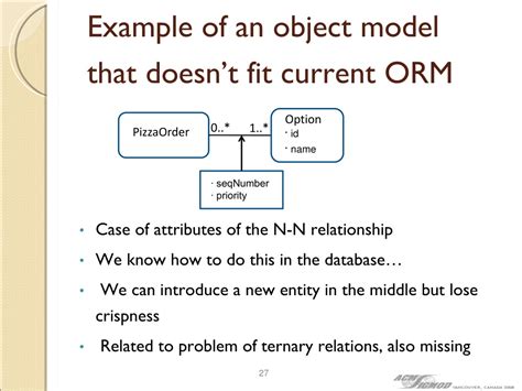 ppt object relational mapping 2008 hibernate and the