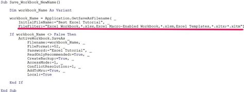 excel vba save document