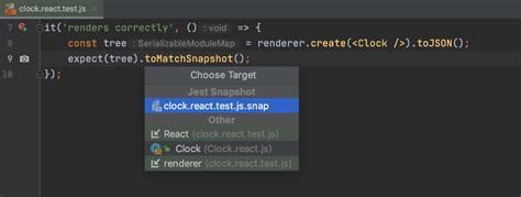 jest webstorm