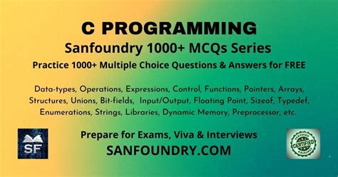 100 multiple choice questions in c programming pdf