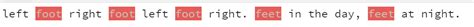 plot coloured text in python stack overflow
