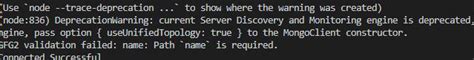 mongodb required constraint using node js geeksforgeeks