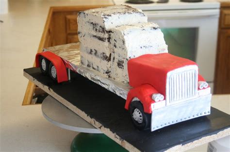 Transformers Optimus Prime Truck Cake Process Truck Cakes