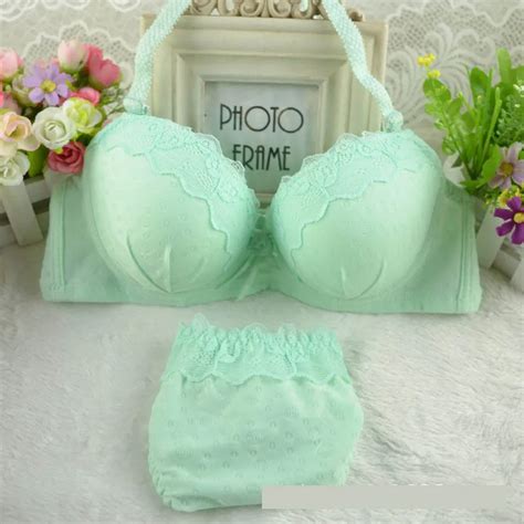 New Japanese Sweet Brassiere Girl Lace Underwear Sexy Super Gather Bra