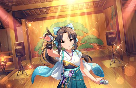 cinderella producers card ssr mizuno midori graceful archer