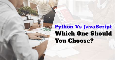 python vs javascript know the difference between two language