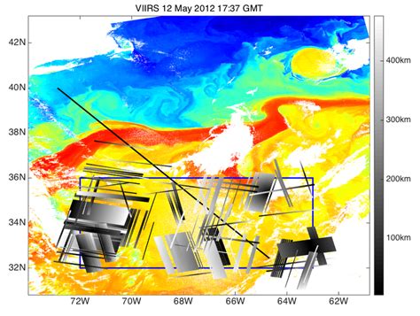 Visible Infrared Imager Radiometer Suite Viirs Sst Image From 12 May