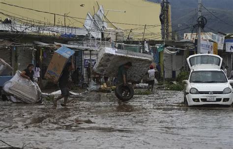 27 Muertos Deja El Huracán Otis En Acapulco México