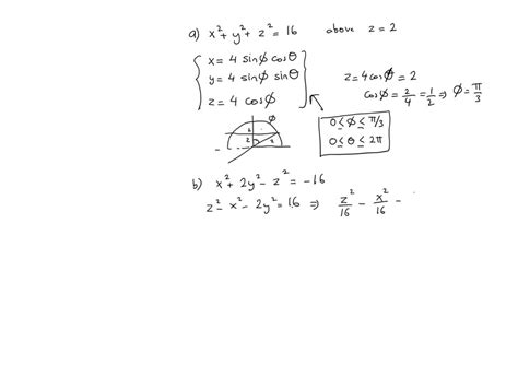 Solved Find A Parametric Representation For The Surface B The Part