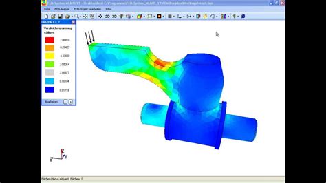 Finite Elemente Software Fem Software Fem Berechnungen Youtube