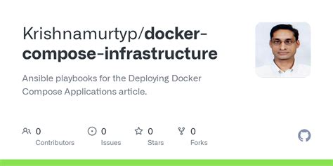 Github Krishnamurtyp Docker Compose Infrastructure Ansible Playbooks