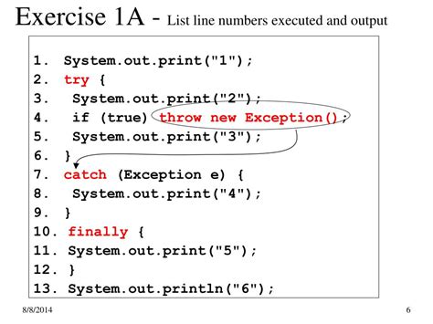 ppt java exceptions powerpoint presentation free download id 3035594
