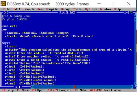turbo pascal code themesguide
