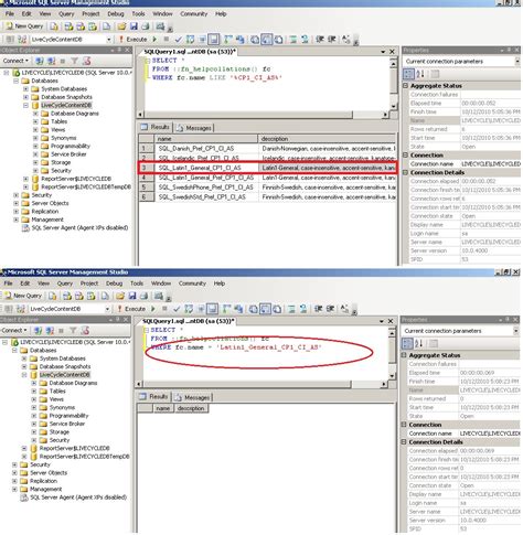 sql server 2008 database collation conversion stack overflow