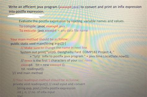 solved write an efficient java program xxxxxp4 java to