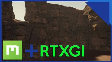 rtxgi tutorial how to use it with quixel megascans in unreal engine 4