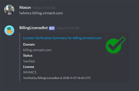 whmcs blesta license verification discord bot — lowendtalk