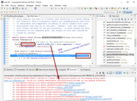 hadoop解决could not locate executable null bin winutils exe in the hadoop