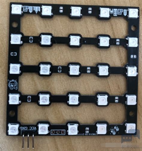 【经验分享】实战小例程 基于stm32f103c8t6最小系统板和stm32cubemx驱动ws2812b光立方 Stm32团队 St意法