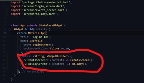 flutter navigation undefined name context itecnote