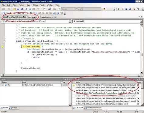 debugging deeper through reference source
