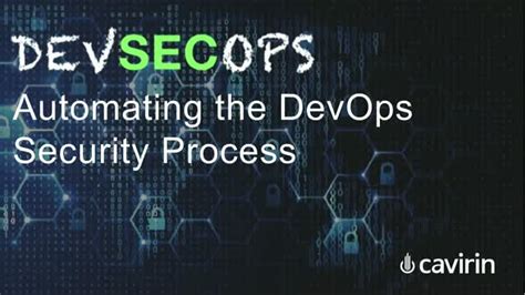 automating security into the devops process
