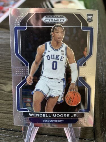 2022 23 Panini Prizm Draft Picks Wendell Moore Jr Ebay