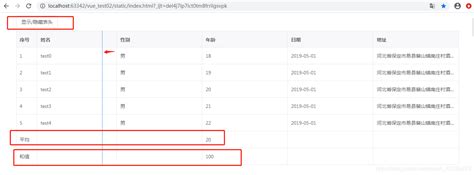 vue中的vxe table教程5 列宽拖动、高度自适应、页脚追加聚合统计行 vxe table增加汇总行 csdn博客