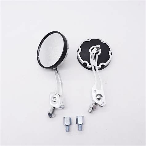 Cheap 5 Colors Plane Mirror Universal Motorcycle Rearview Mirrors