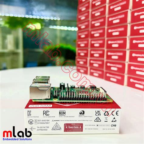 Bộ Sản Phẩm Raspberry Pi 4 Model B Basic