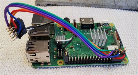 wiring between the raspberry pi and the front panel pc board details