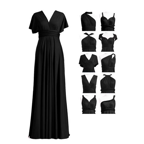 72styles Womens Bridesmaid Convertible Infinity Dress Transformer