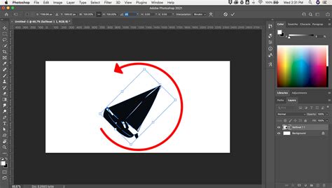 how to rotate an object in photoshop adobe tutorials