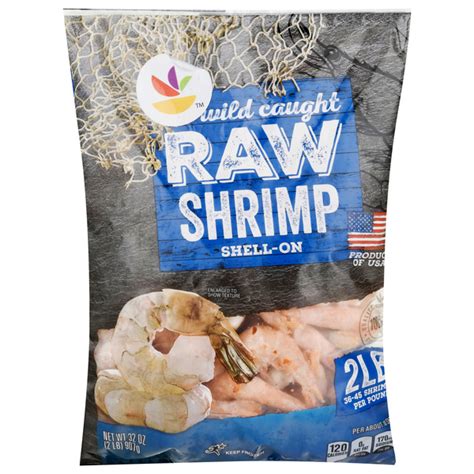 Save On Giant Wild Caught Raw Shrimp Shell On 36 45 Ct Per Lb Frozen
