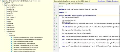 java spring data jpa error in